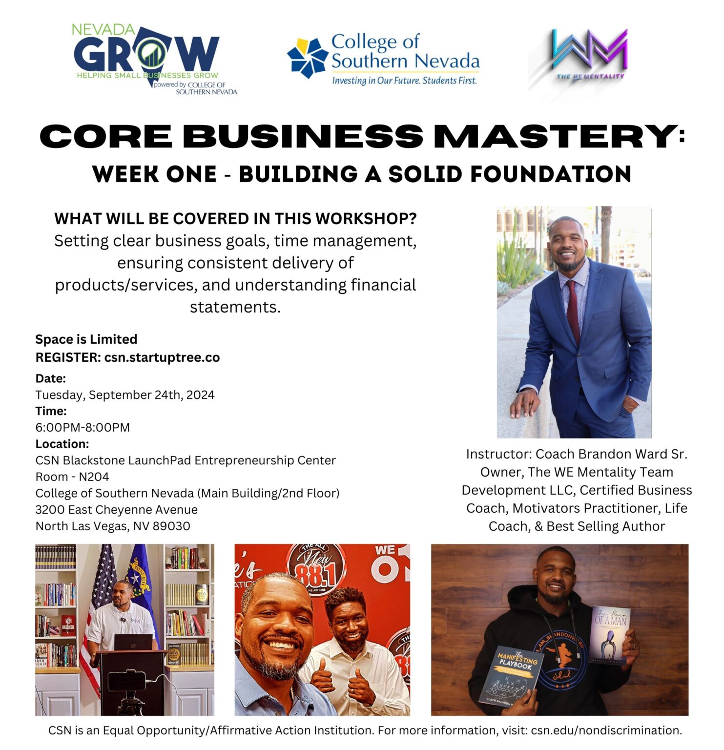 Core Business Mastery - Week One - Building a Solid Foundation - NV Grow